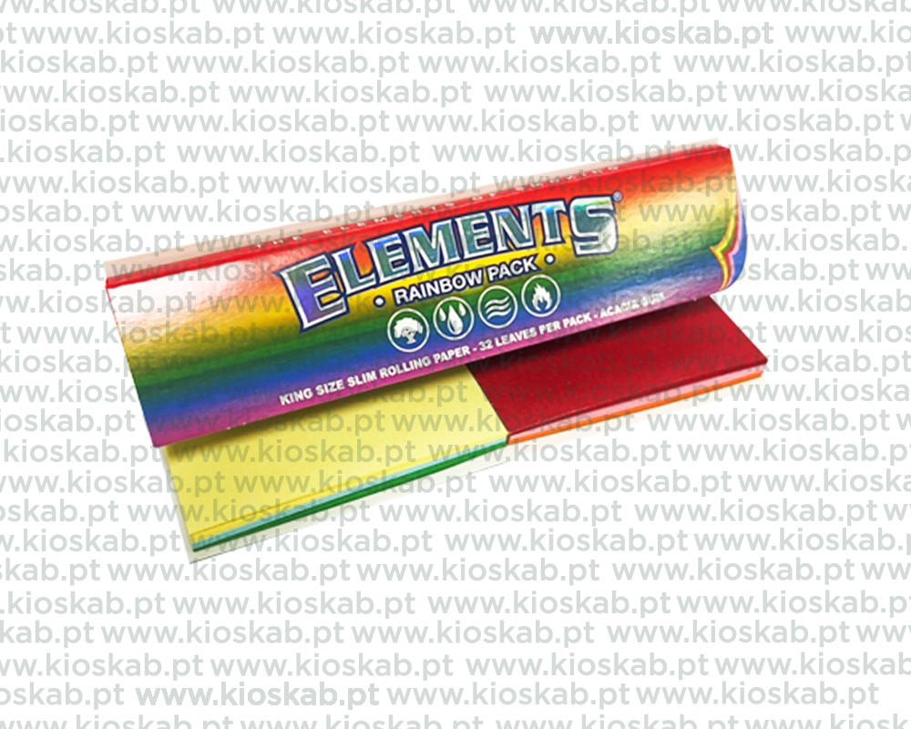 Elements Rainbow King Size + Tips (24) | Kiosk AB