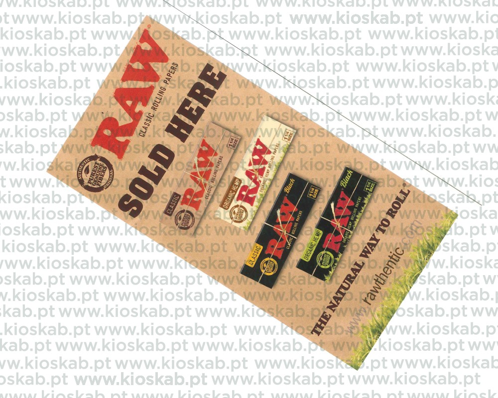 Raw Sticker Door “Sold Here” #2 | Kiosk AB