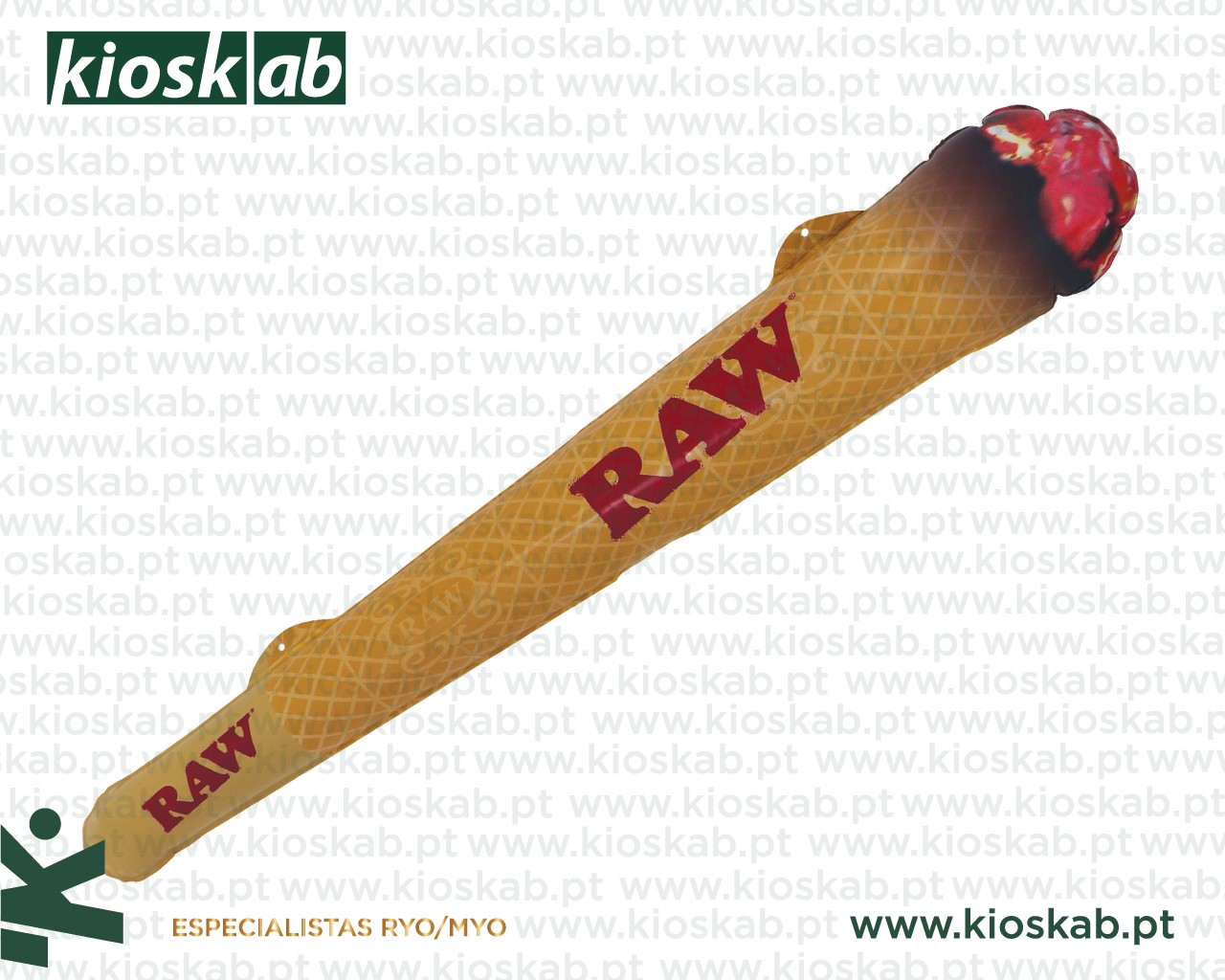 Raw Inflatable Cone – Small | Kiosk AB