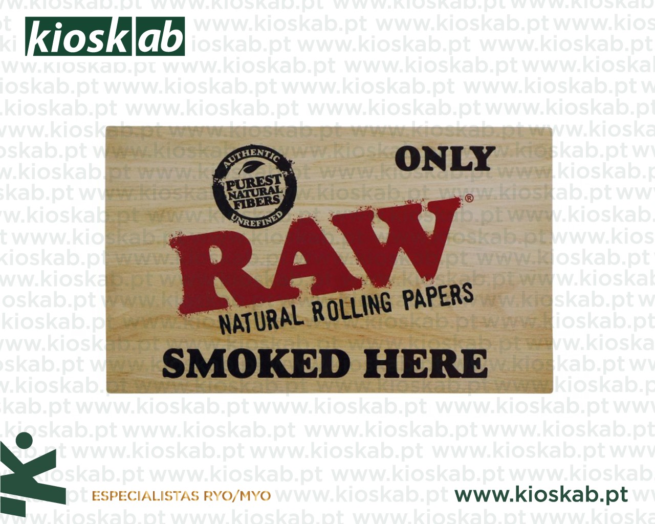 Raw Sticker Only | Kiosk AB