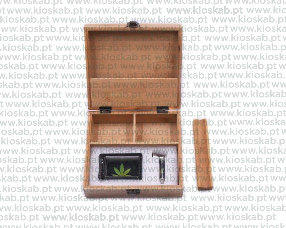 Ragga Storage Box Green Leaf | Kiosk AB