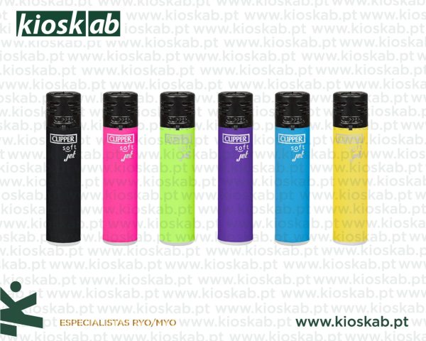 Clipper Large Jet Flame Soft Colors 2 + BW | Kiosk AB