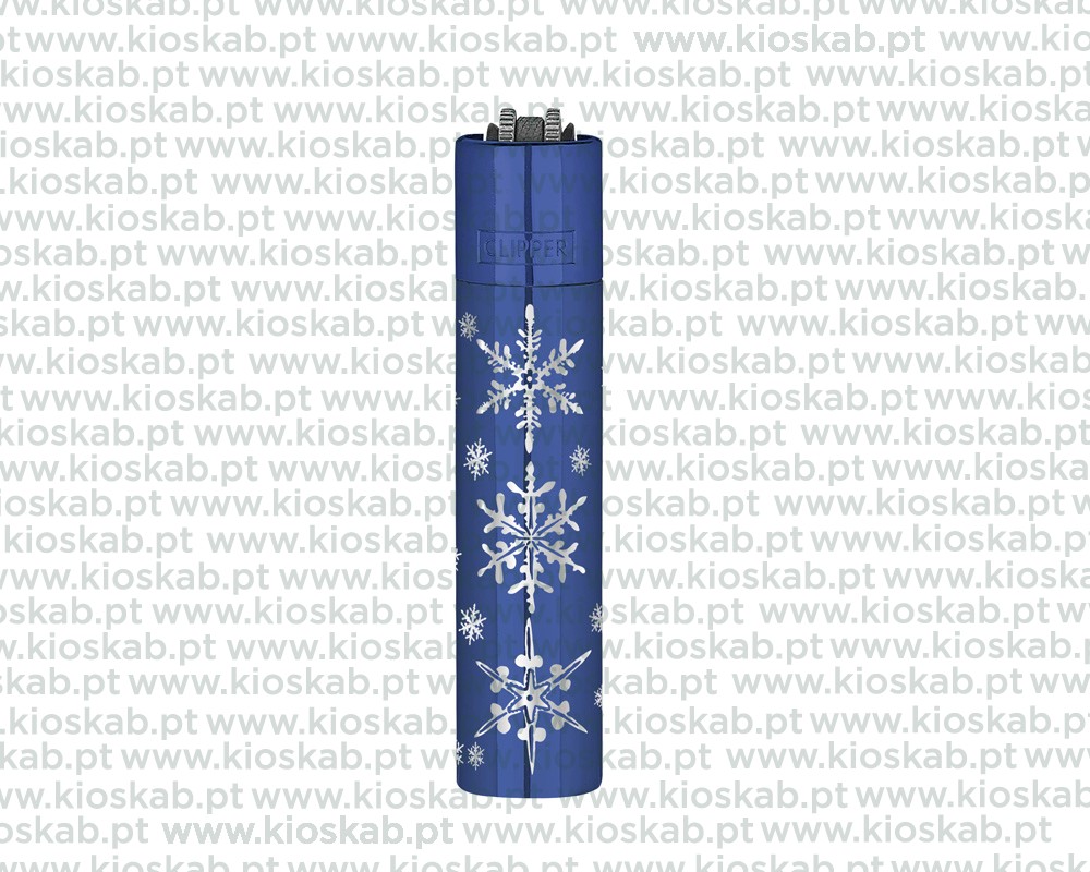 Clipper Large Metal Winter Flakes Blue | Kiosk AB